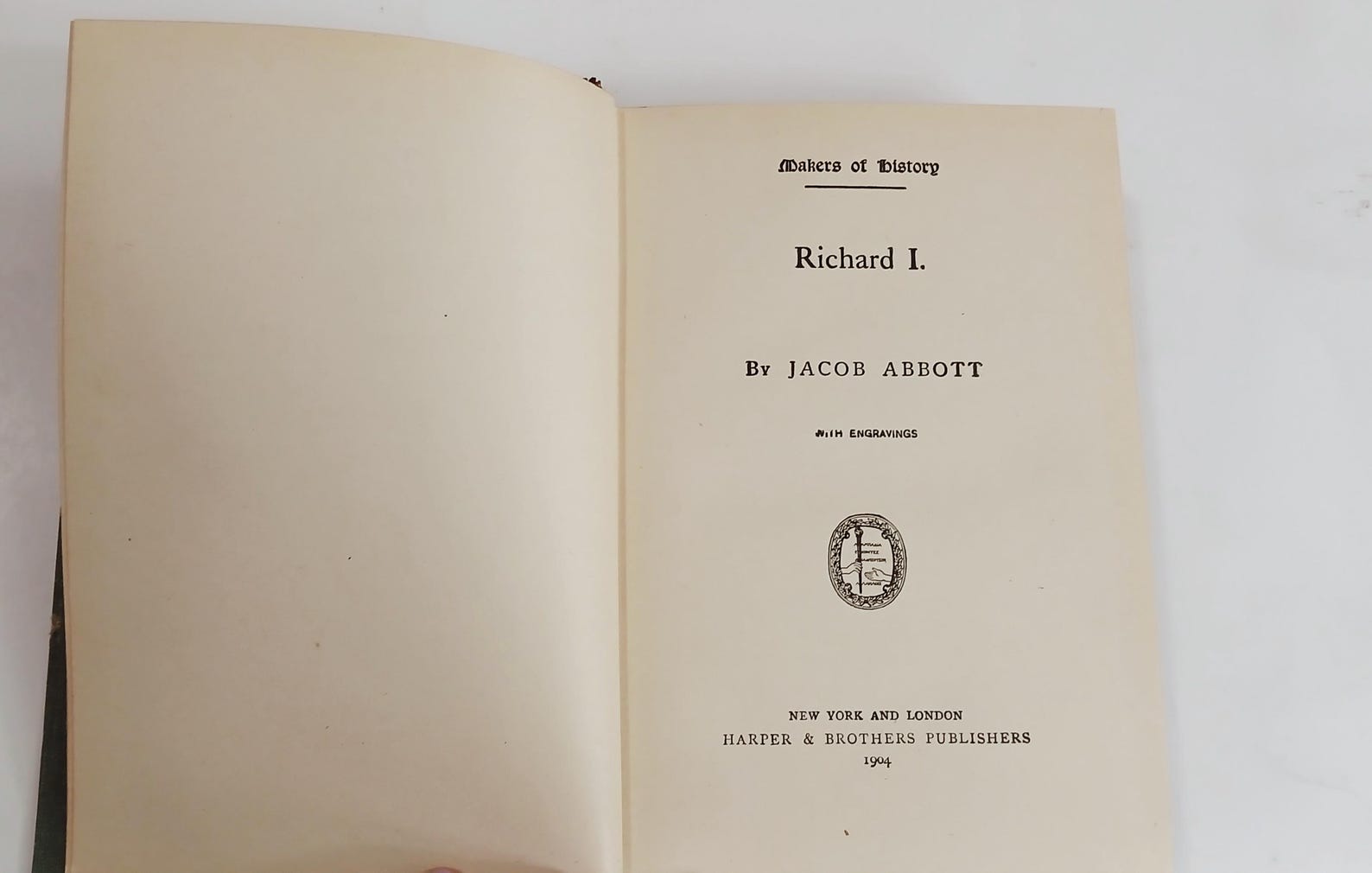 1904 Richard I by Jacob Abbott Antique Vintage Medieval History Books ...