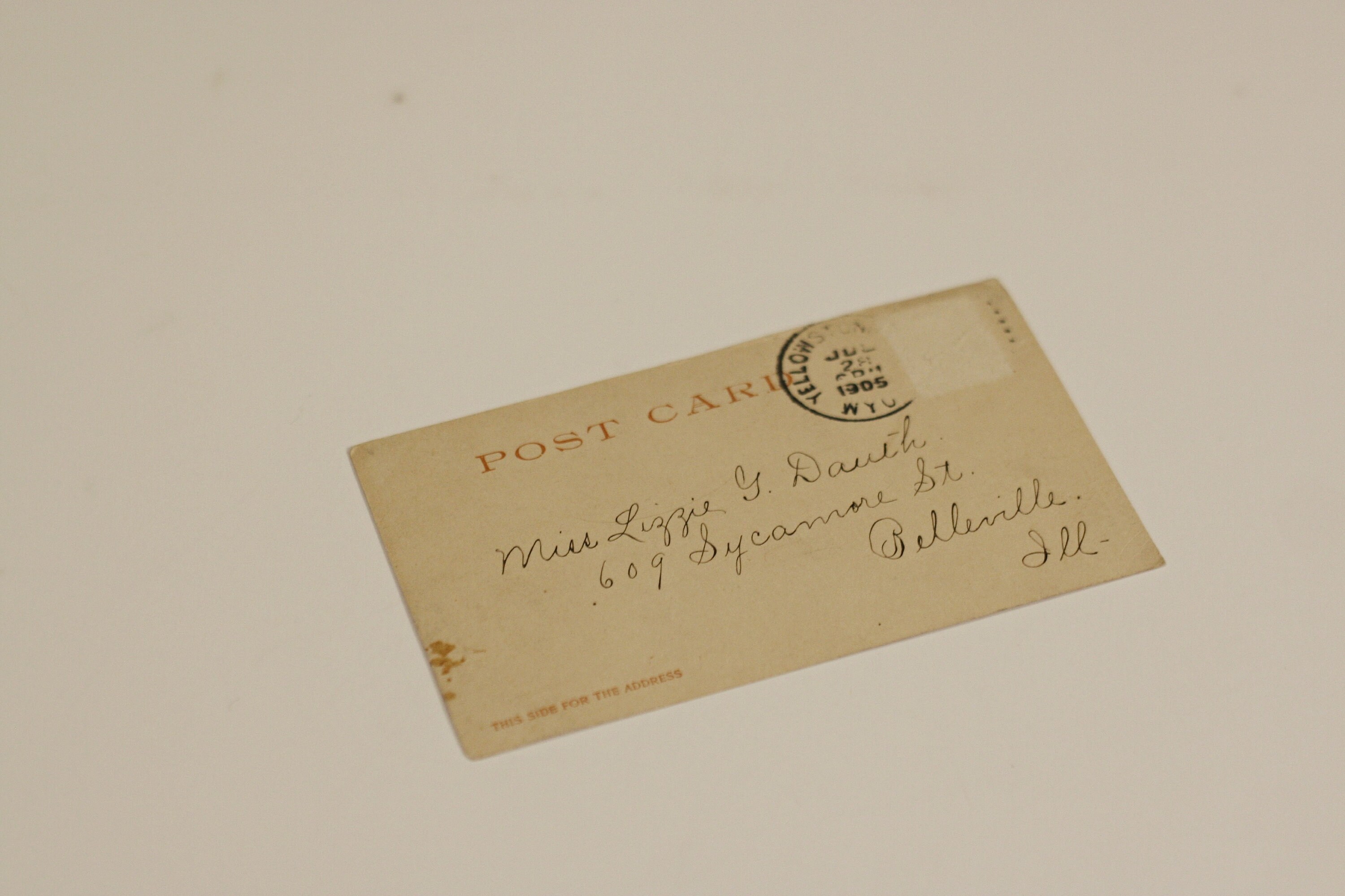 1905 Set of 2 Travel Postcards Yellowstone and Hotel Colorado Vintage ...