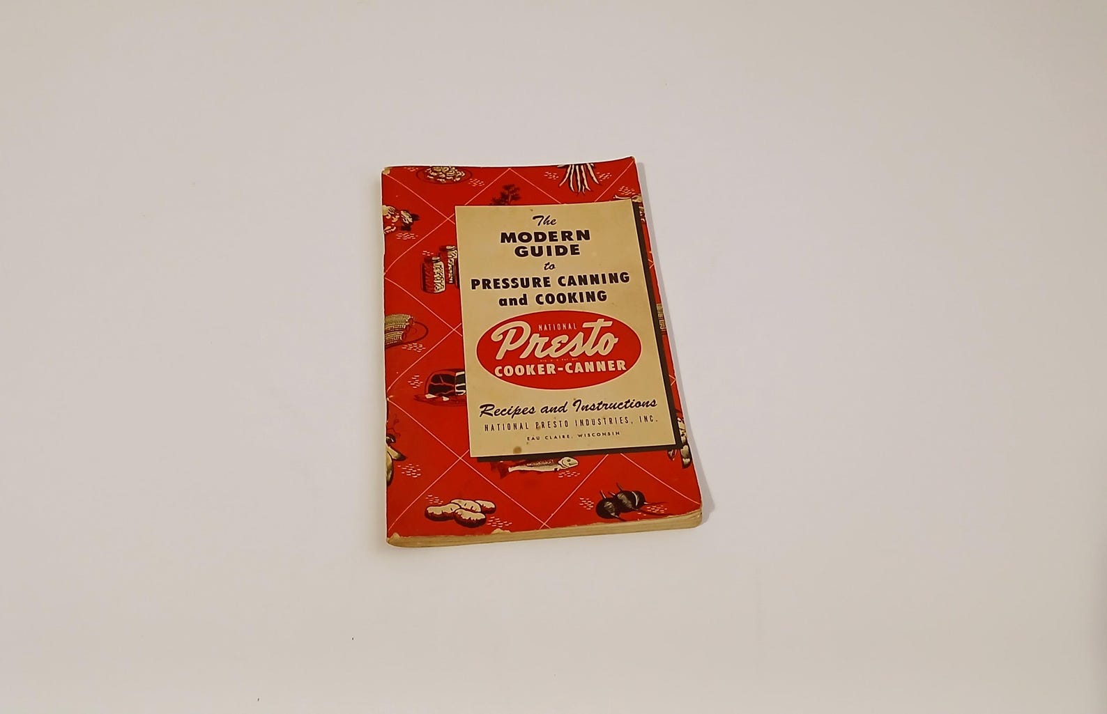 1950s Presto Pressure Cooking and Canning Guide Instruction Manual ...
