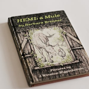 1970s Hemi A Mule by Barbara Brenner Vintage Retro Old Childrens ...