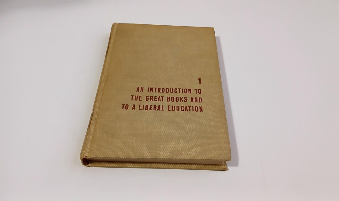 1960s an Introduction to Great Books and a Liberal Education Vintage Retro Classic Book ...