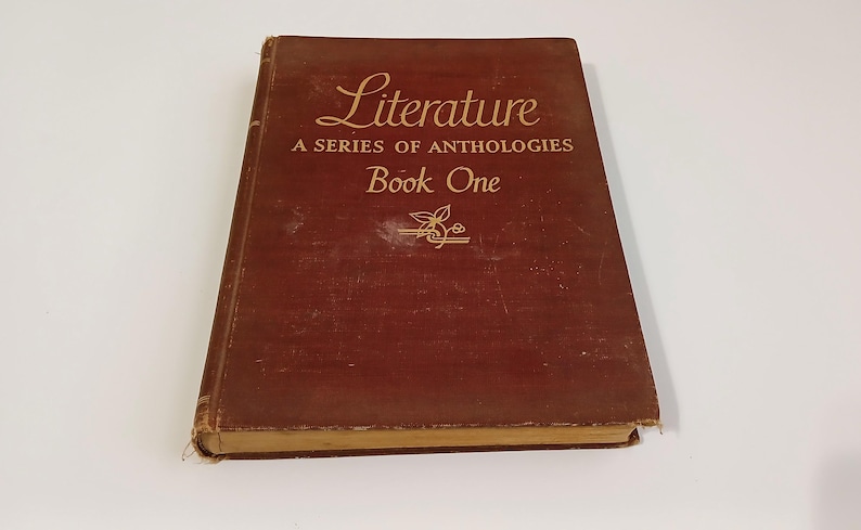 1943 Literature A Series of Anthologies Book One Vintage Hardcover Book ...