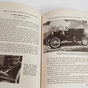1950s How to Restore Antique and Classic Cars Popular Mechanics Guide ...