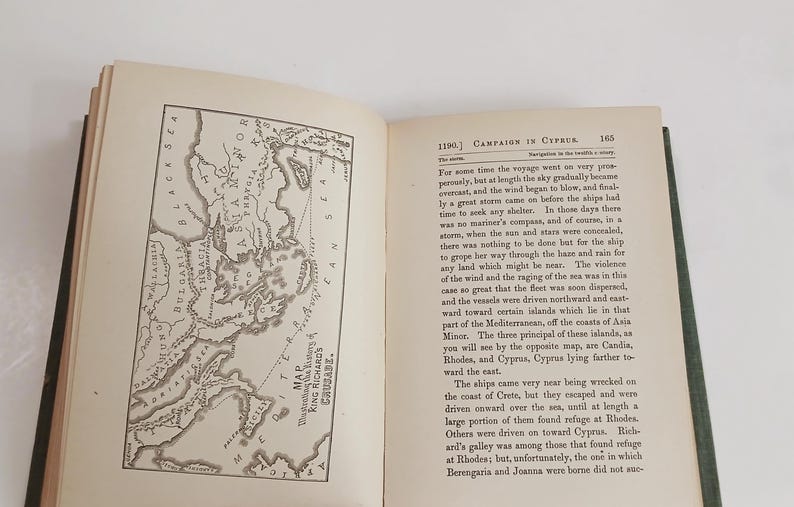 1904 Richard I by Jacob Abbott Antique Vintage Medieval History Books ...