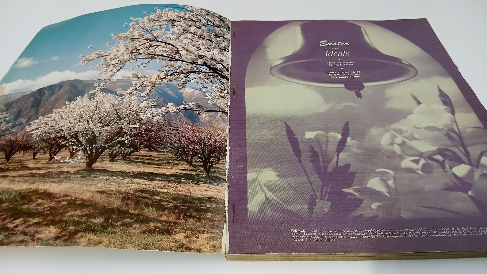 1957 Easter Ideals Book Vintage Retro Holiday Traditions Coffee Table ...