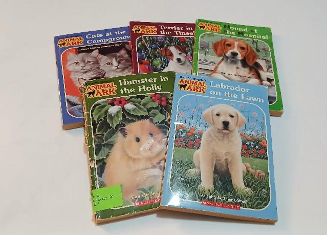 Early 2000s Set of 5 Animal Ark Books by Ben Baglio Vintage Retro ...