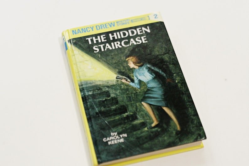 Vintage the Hidden Staircase Nancy Drew Book by Carolyn Keene #2 1980s ...