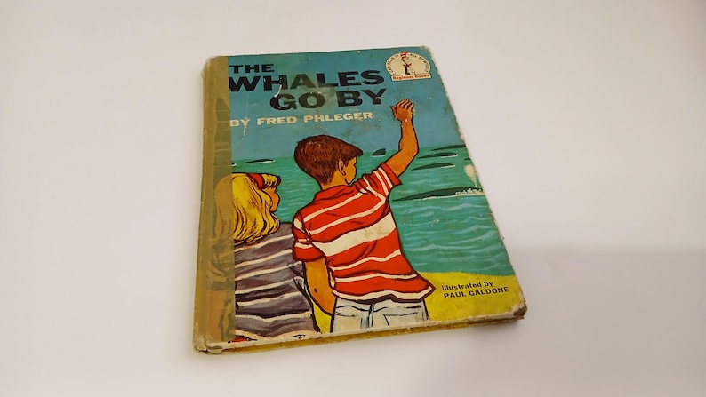 1950s the Whales Go by Dr Suess Hardcover Book Vintage Retro Children's ...