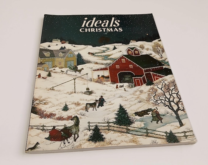 1980s Ideals Christmas Book Volume 47 No. 8 Vintage Retro Holiday ...