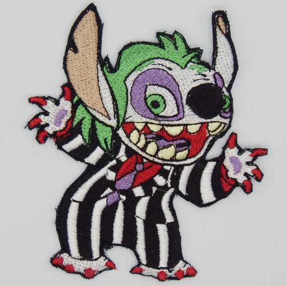 Disney Inspired Halloween Horror Stitch as Beetlejuice - Etsy