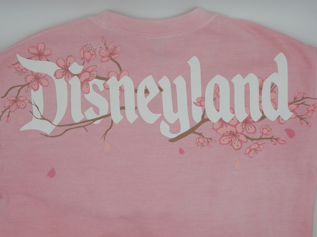 Disney Spirit Jersey Inspired Cherry Blossom Sweatshirt - Etsy