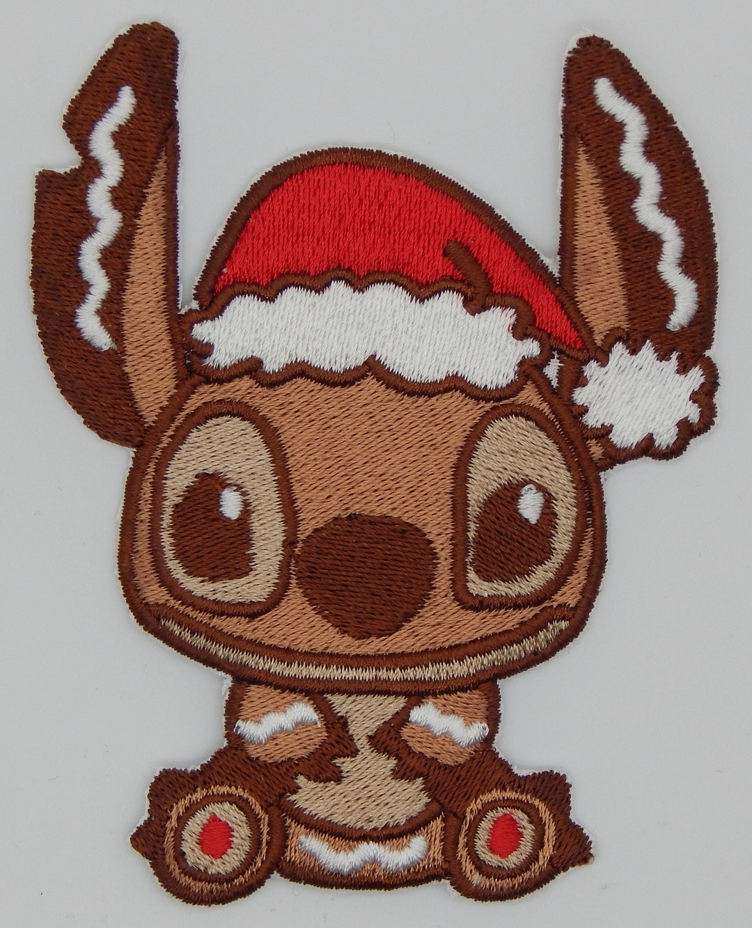 Disney Inspired Gingerbread Stitch Emrboidered Iron on Patch - Etsy
