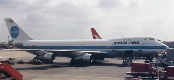 Pan Am Boeing 747-121 Digital Print | Etsy