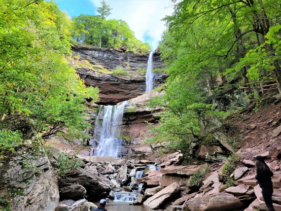 Kaaterskill Falls Catskill Mountains New York Photograph - Etsy