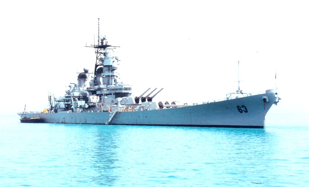 USS MISSOURI (BB63) - Digital Print - Etsy