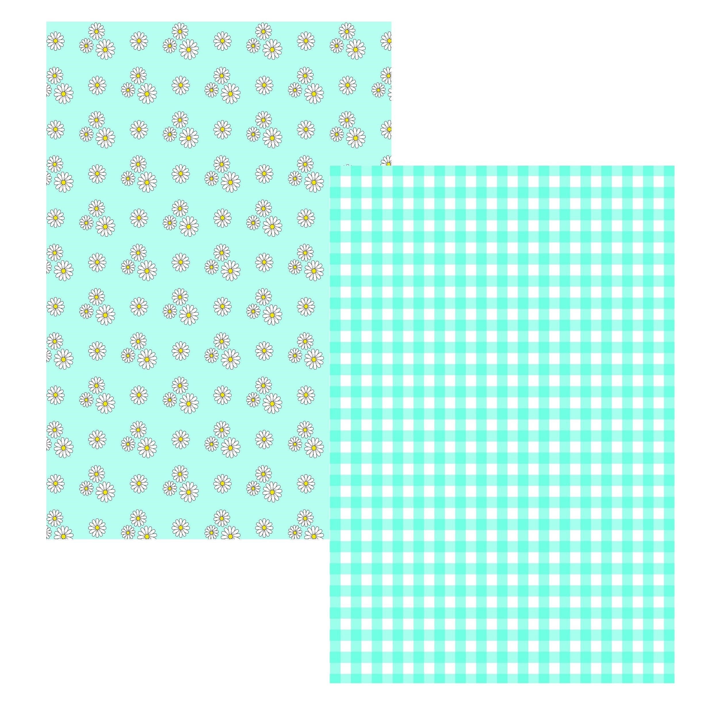 Happy Spring Digital Papers Digital Paper Printable | Etsy