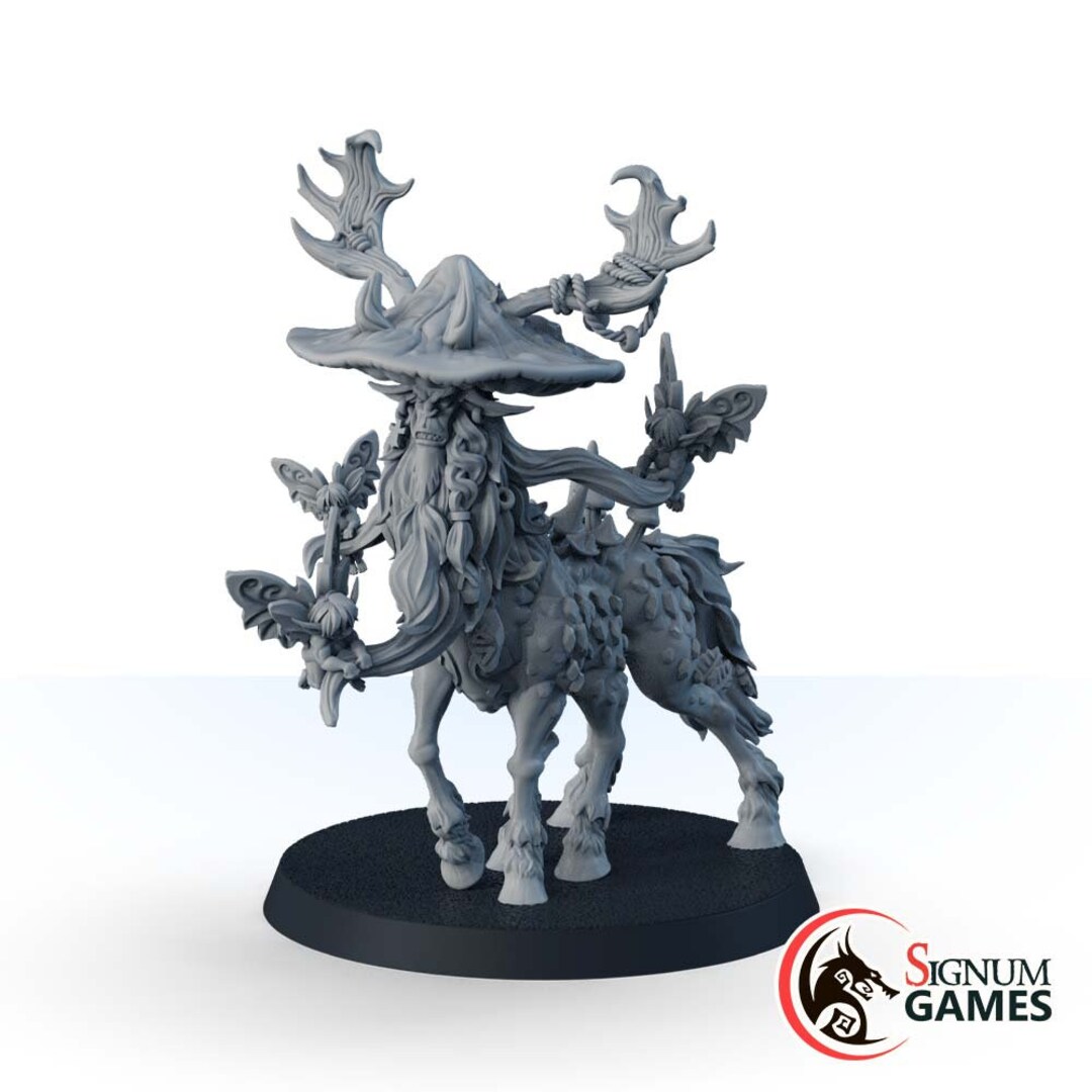 Minis 3d Printed Myconid, Mycotaur Male Pathfinder, Dungeons and ...