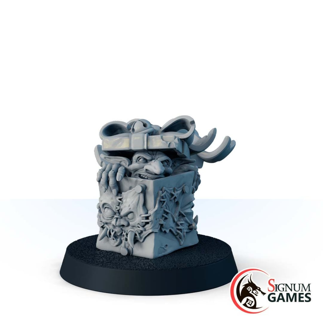 Sinister Giftbox, Goblins Ambush, Goblins in Box Fantasy Miniatures ...