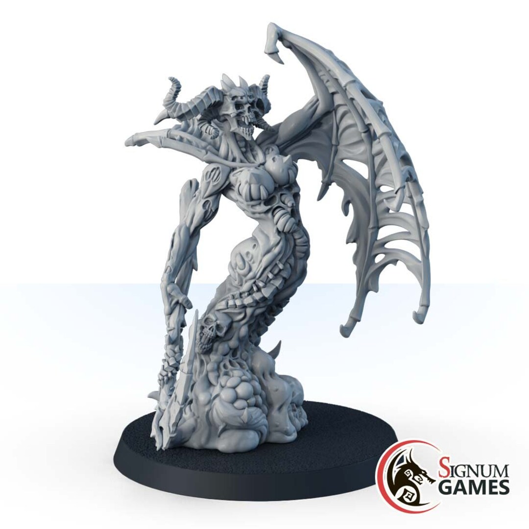 Dark Elemental the Endless Nightmare, Elemental Resin Miniatures ...