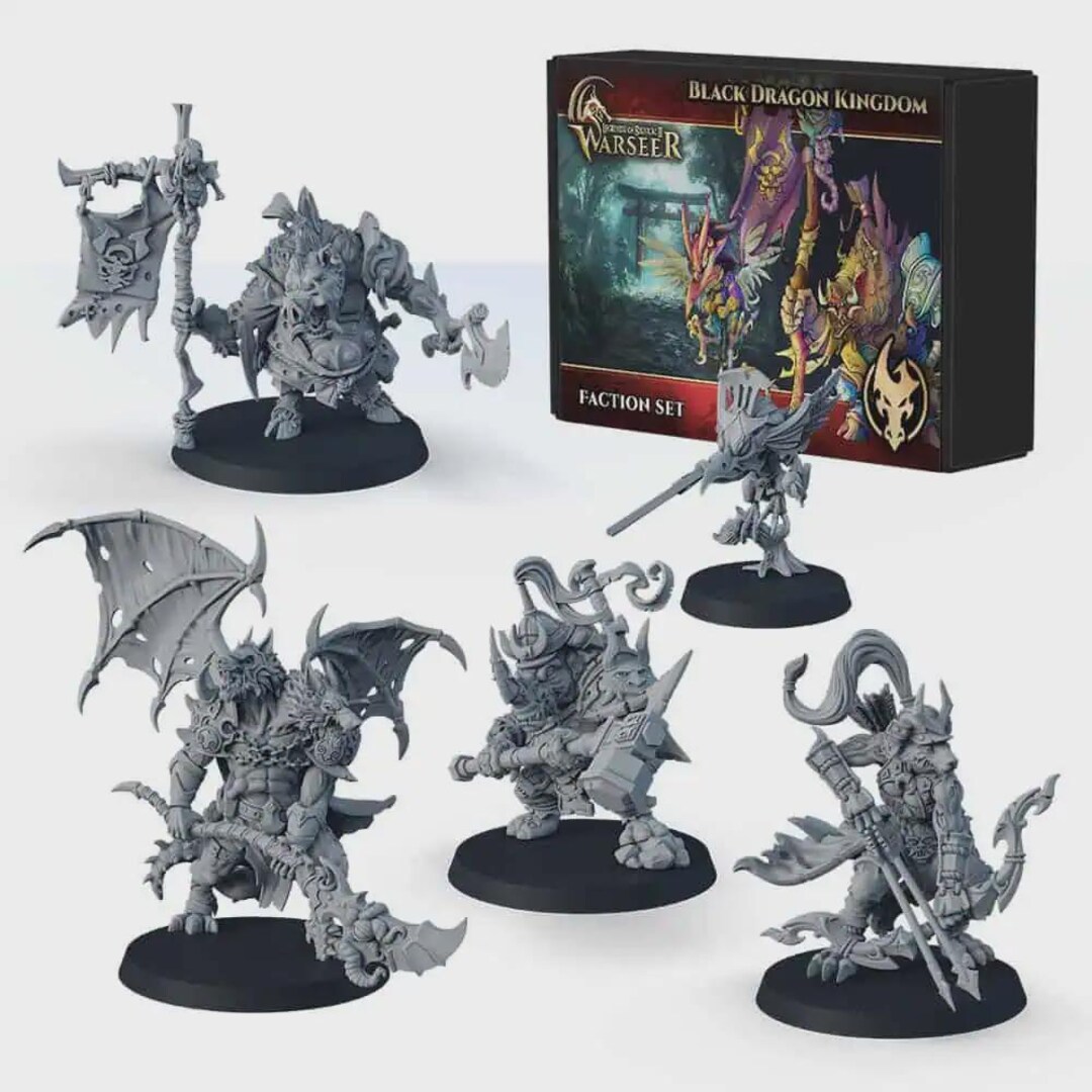 DND Set Warseer Faction Box Includes Archer, Barbarian, Berserk ...