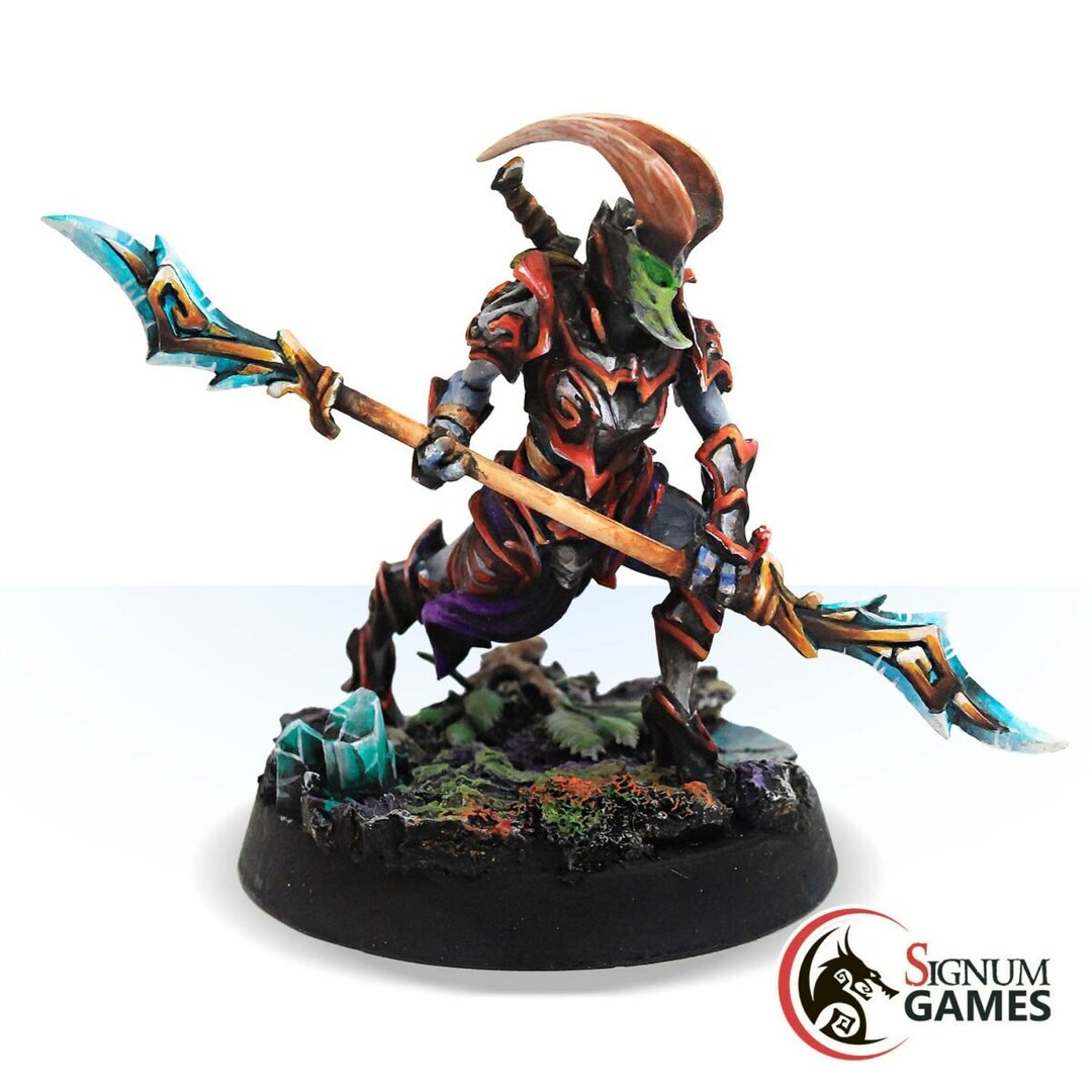 Akkari Warrior, Iten-shay, Watcher of Spider Witches, Fantasy Tabletop ...