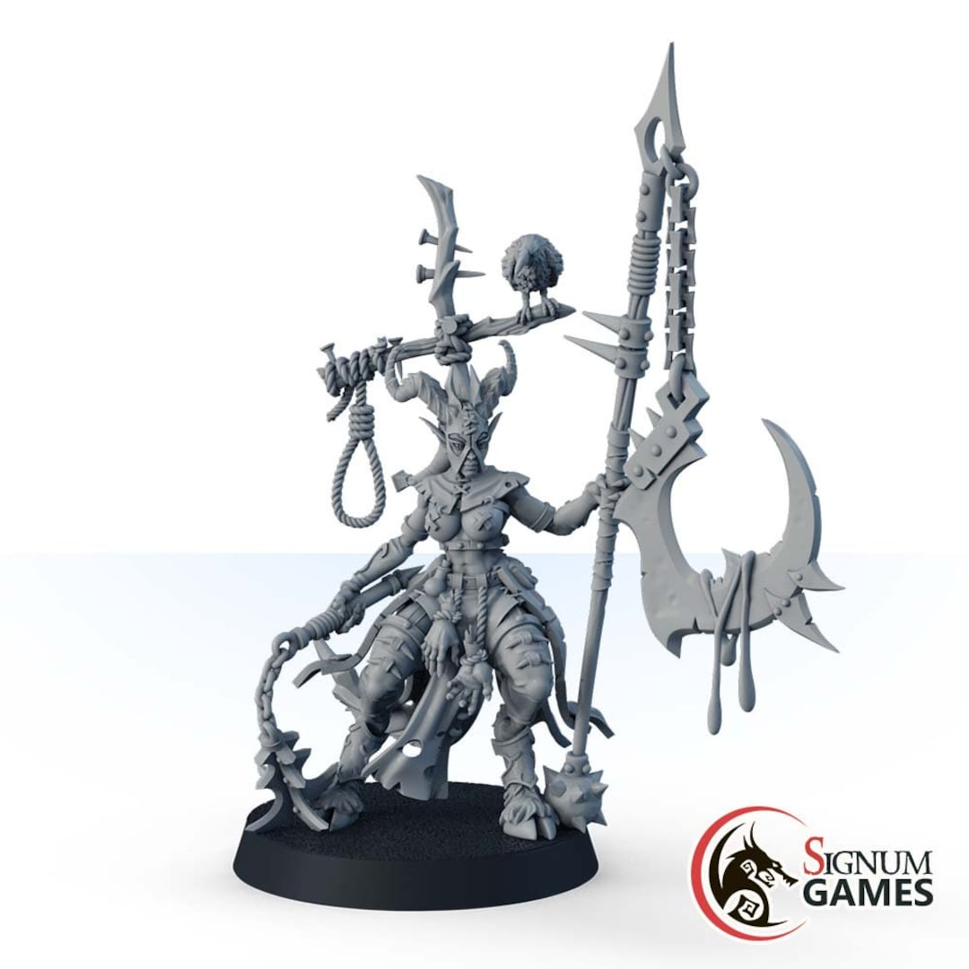 Fantasy Miniatures, Kemesh, the Endless Torture, Barbarian Berserk 28mm ...