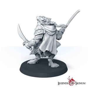 Wolfen Warrior Ranger Rogue, Kamidar the Dragon Liver Devourer, 3D ...
