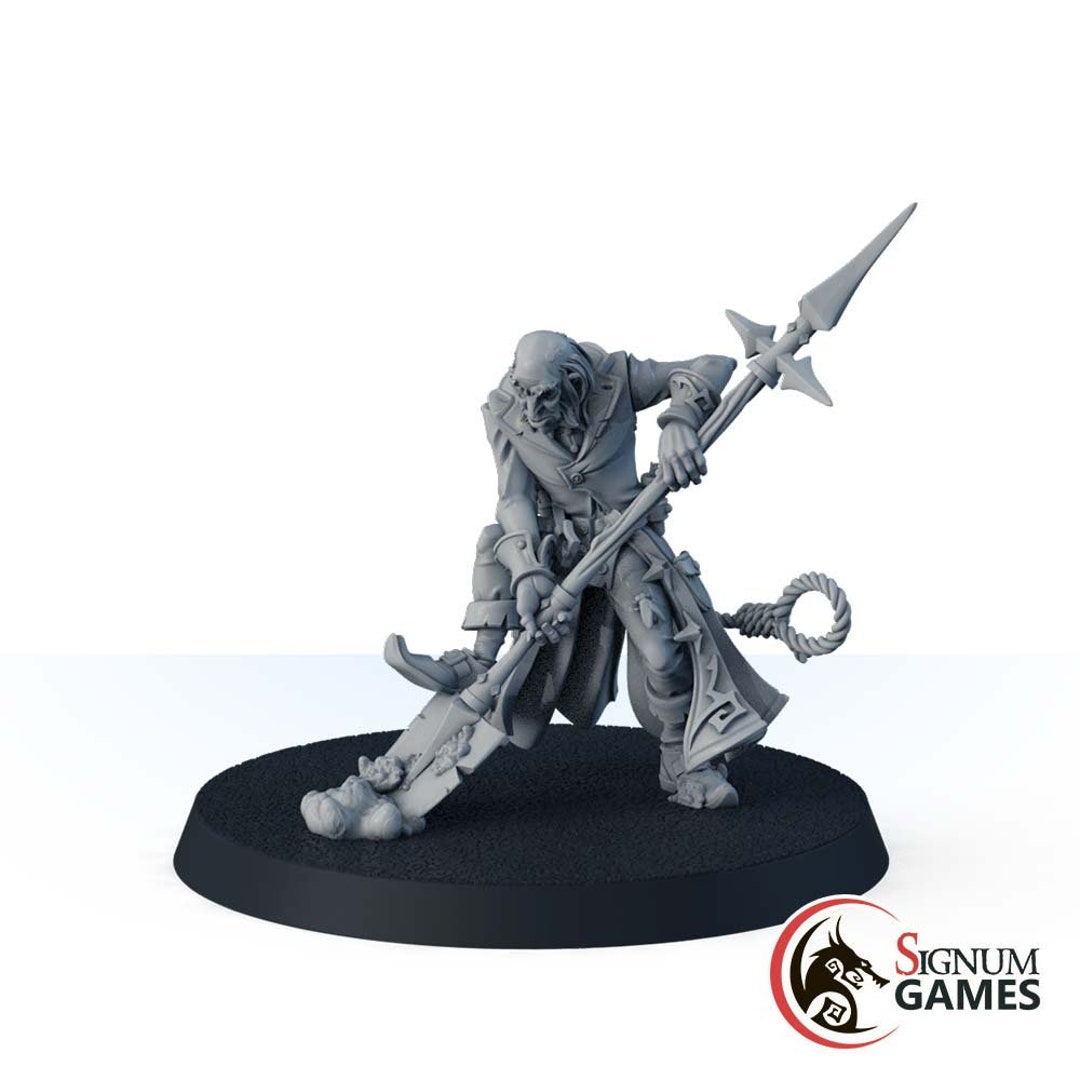 Tabletop Games Fantasy Miniatures Gravedigger at Work Halloween ...