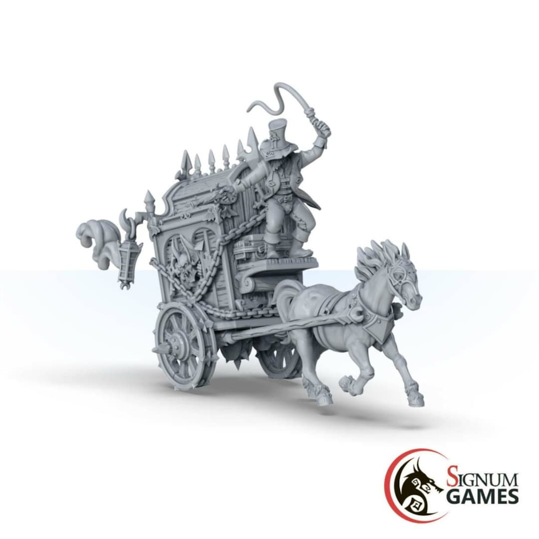 Monster Hunter Wagon, Tabletop RPG Dungeon and Dragons Character Game ...