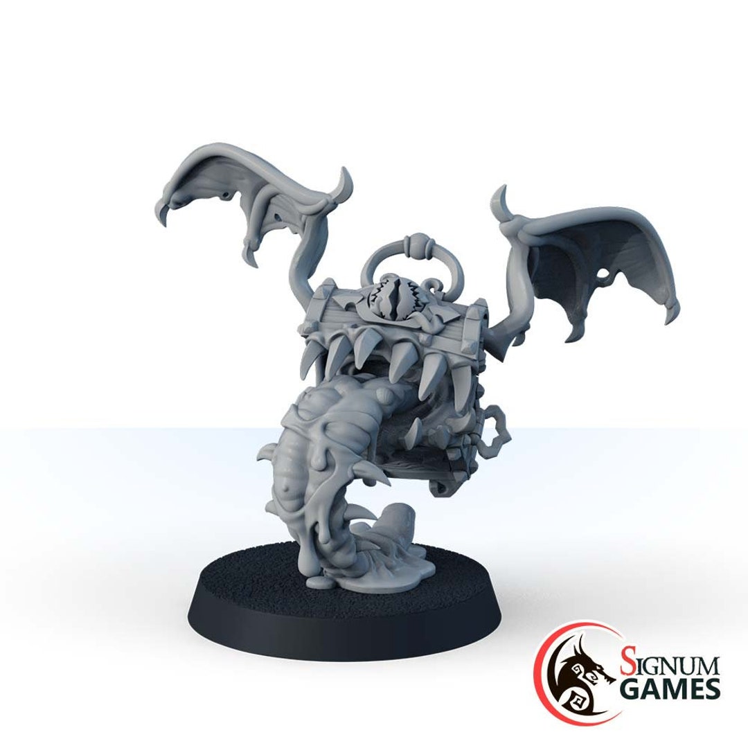 Voracious Mimic Fantasy Miniatures, Perfect for Dungeons and Dragons ...