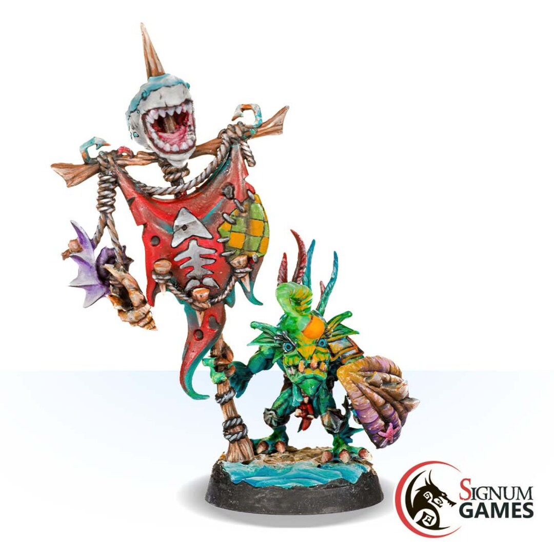 Fantasy 3D Resin Miniatures, 32mm Scale Fish Murloc, Dnd Mini Dungeons ...