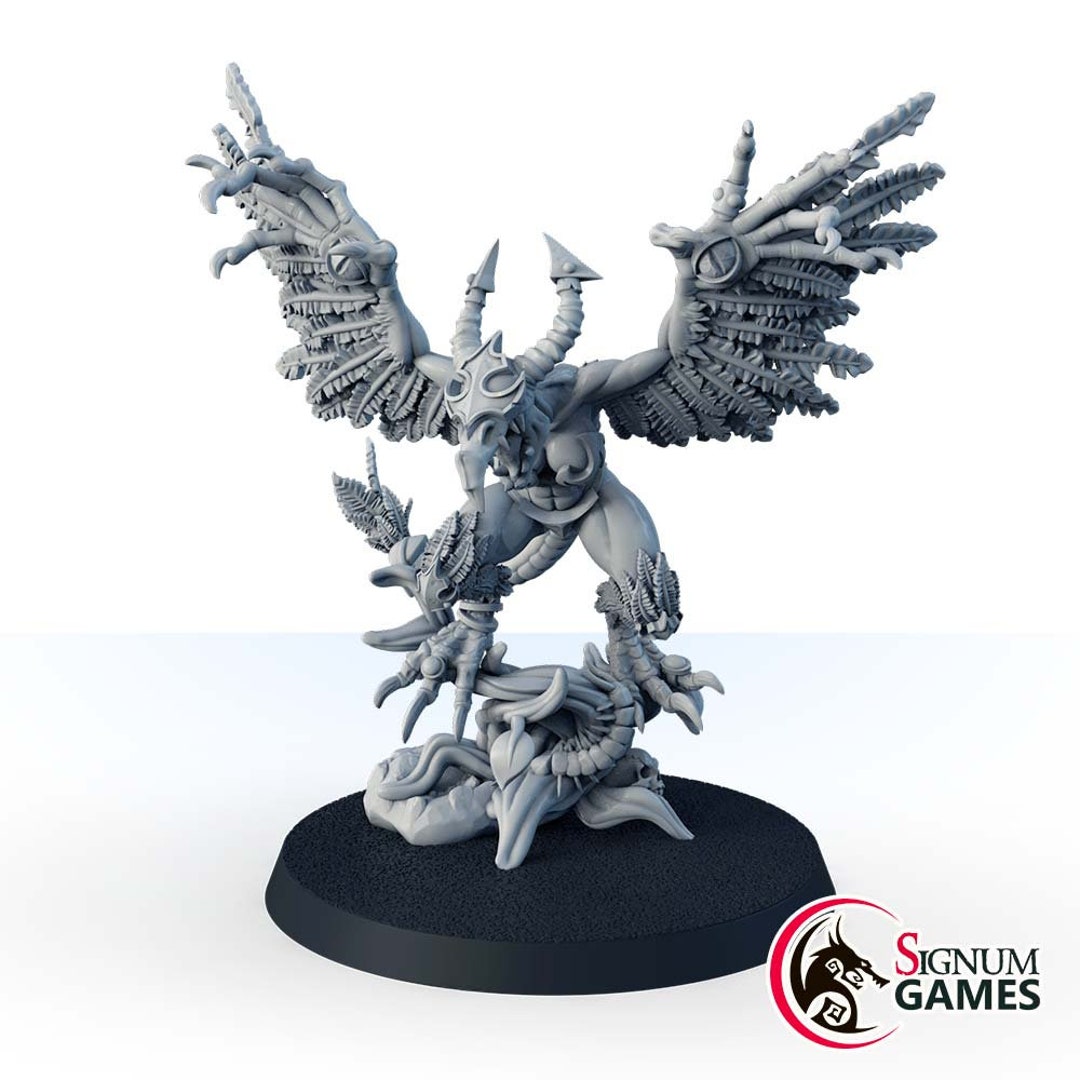 Monster Beastman Magical Creature, Mountain Harpy 1, 32mm 28mm Scale ...