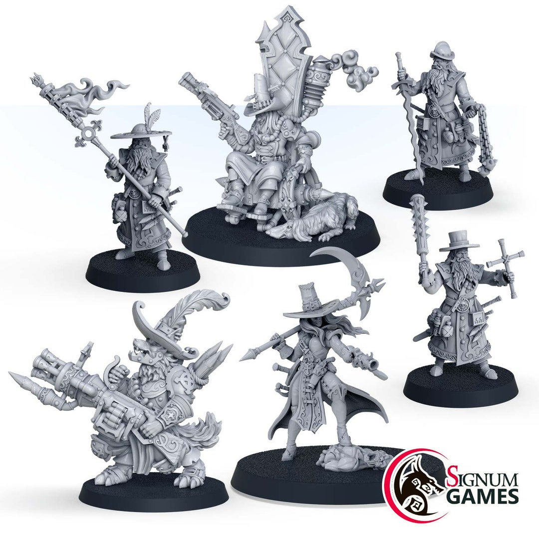 DND Set of Miniatures, Game Starter Box “guild of Monster Hunters ...