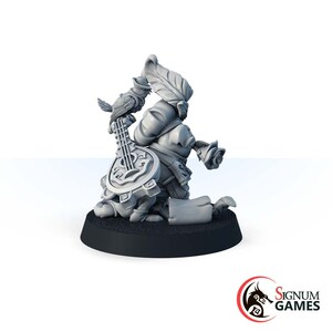 Poppy the Loud Howl, Pug Beast Bard Caster Mage Pet Dog, 28mm 32mm ...