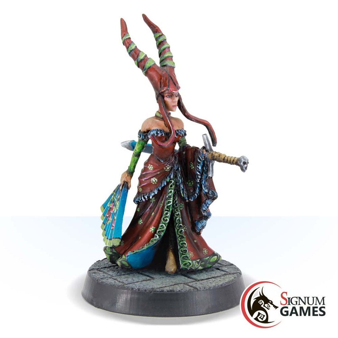 Rowena, Duke’s Daughter Fantasy Miniatures, Female Warrior Resin 3D ...