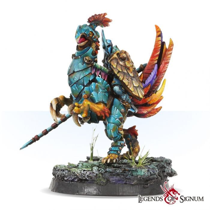 Toys Vincent Warhammer Pathfinder Chocobo Armored Bird Knight Signum ...