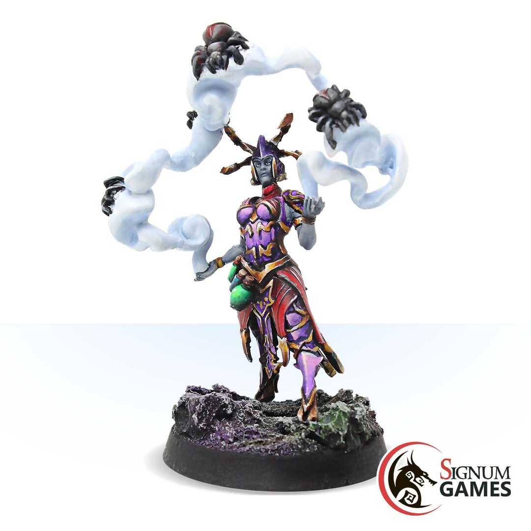 Cray-ar-din, Witch of the Cursed Forest Fantasy Miniature, Tabletop ...
