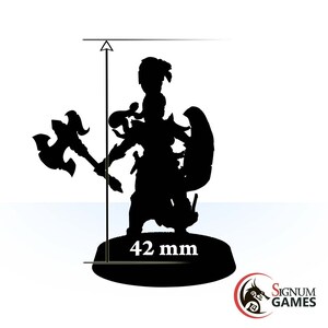 Plague Legionary With Axe, Human Female Undead Fighter Paladin Warrior ...