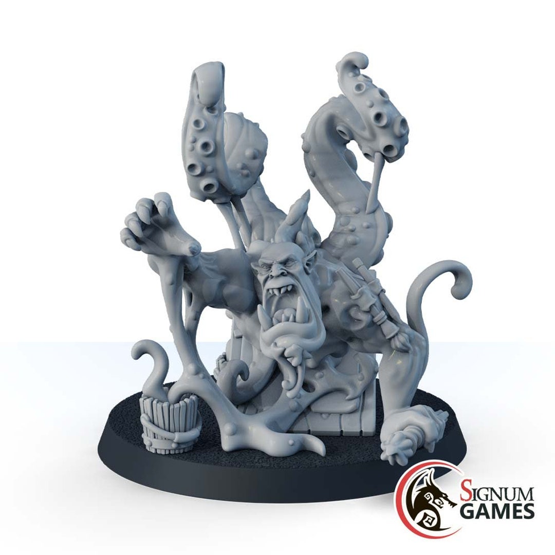 32mm RPG Monsters Dnd Resin Miniature, Tabletop Scale Mini, 3D Resin ...