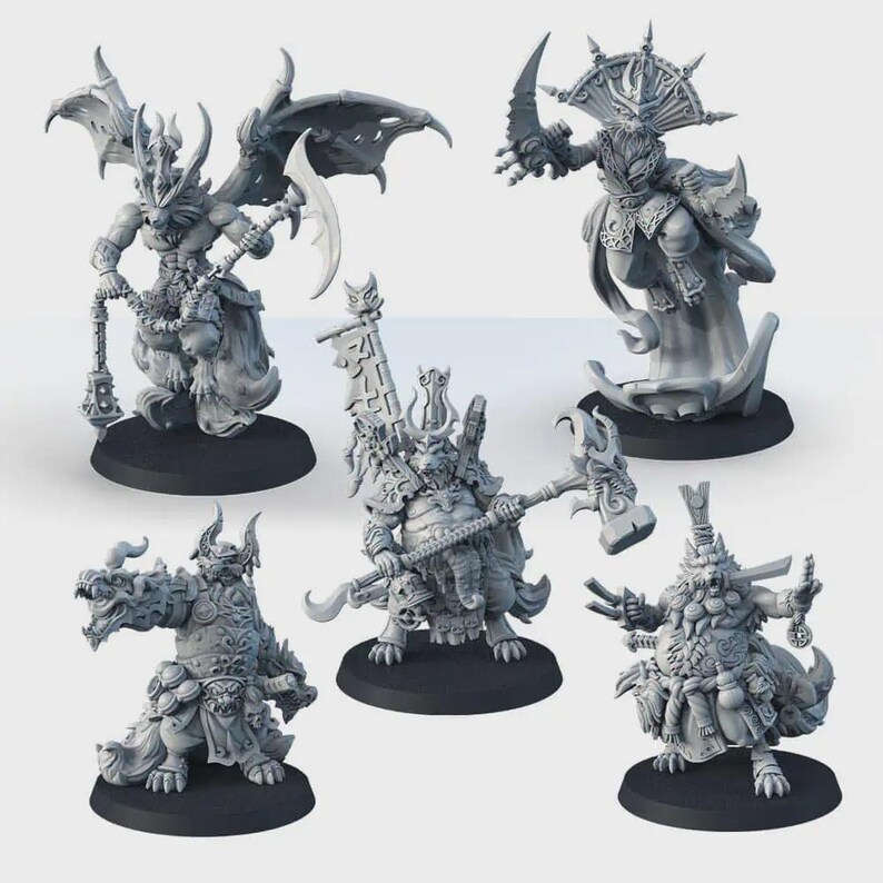 DND Kitsune Set Legends of Signum 2: Warseer Faction Box“ Includes ...