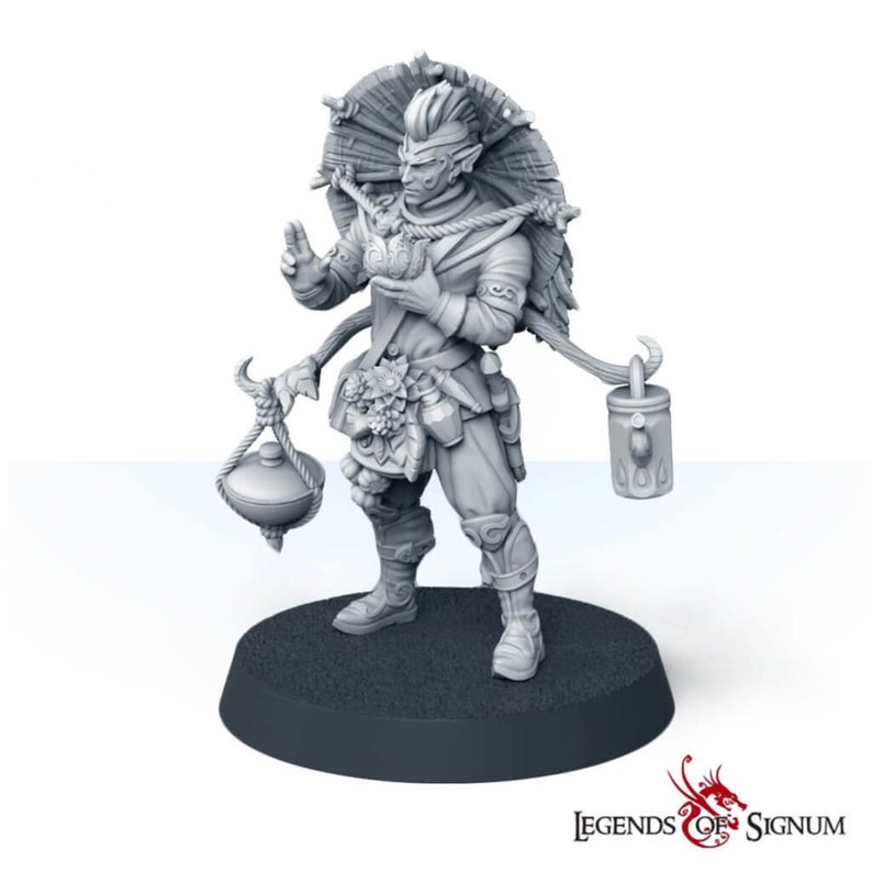 The New Legend, Adventurer Miniatures Set, 32mm Scale 3D Printed Minis ...