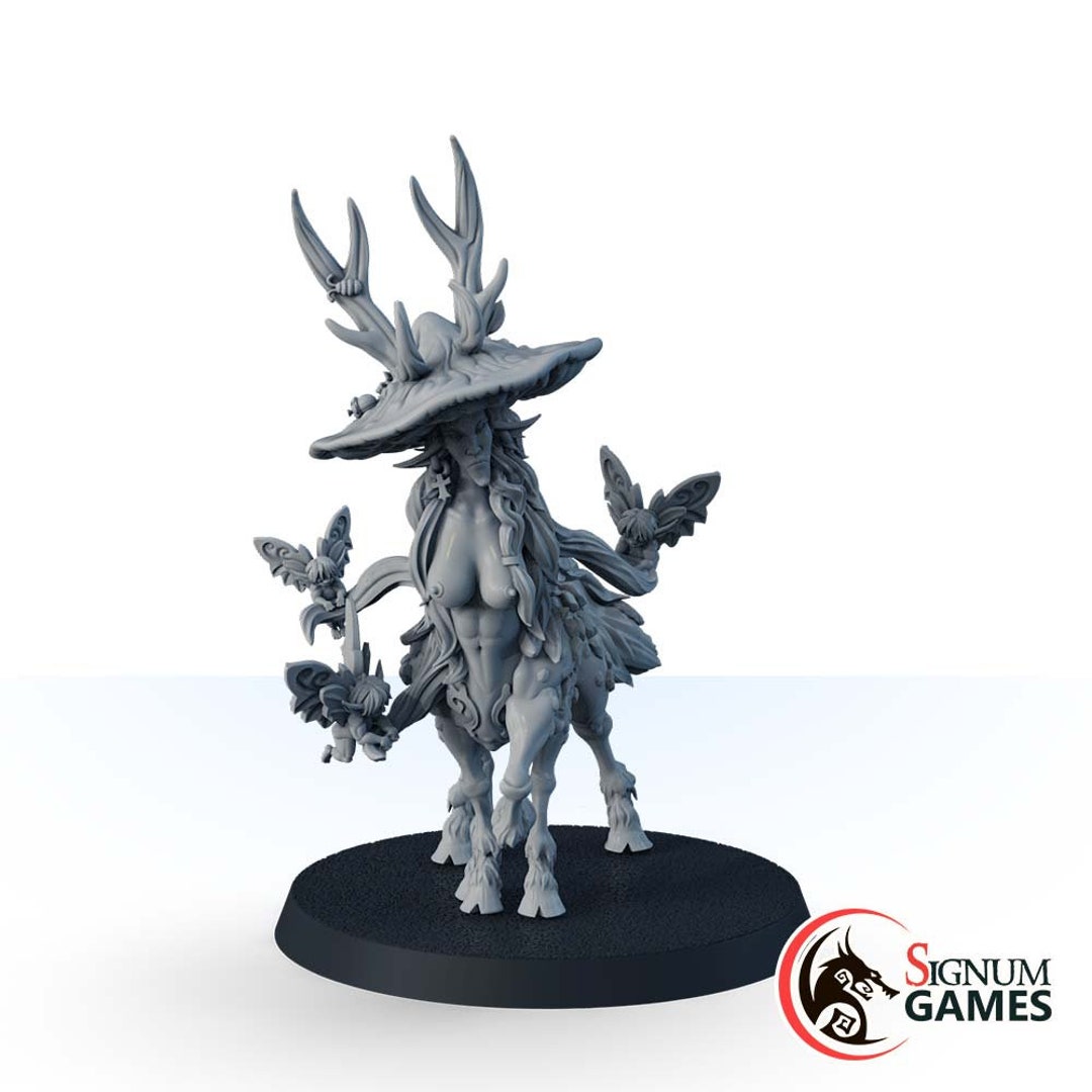 Fighter Warrior Myconid Miniature for Tabletop PRG, Beastman Unpainted ...