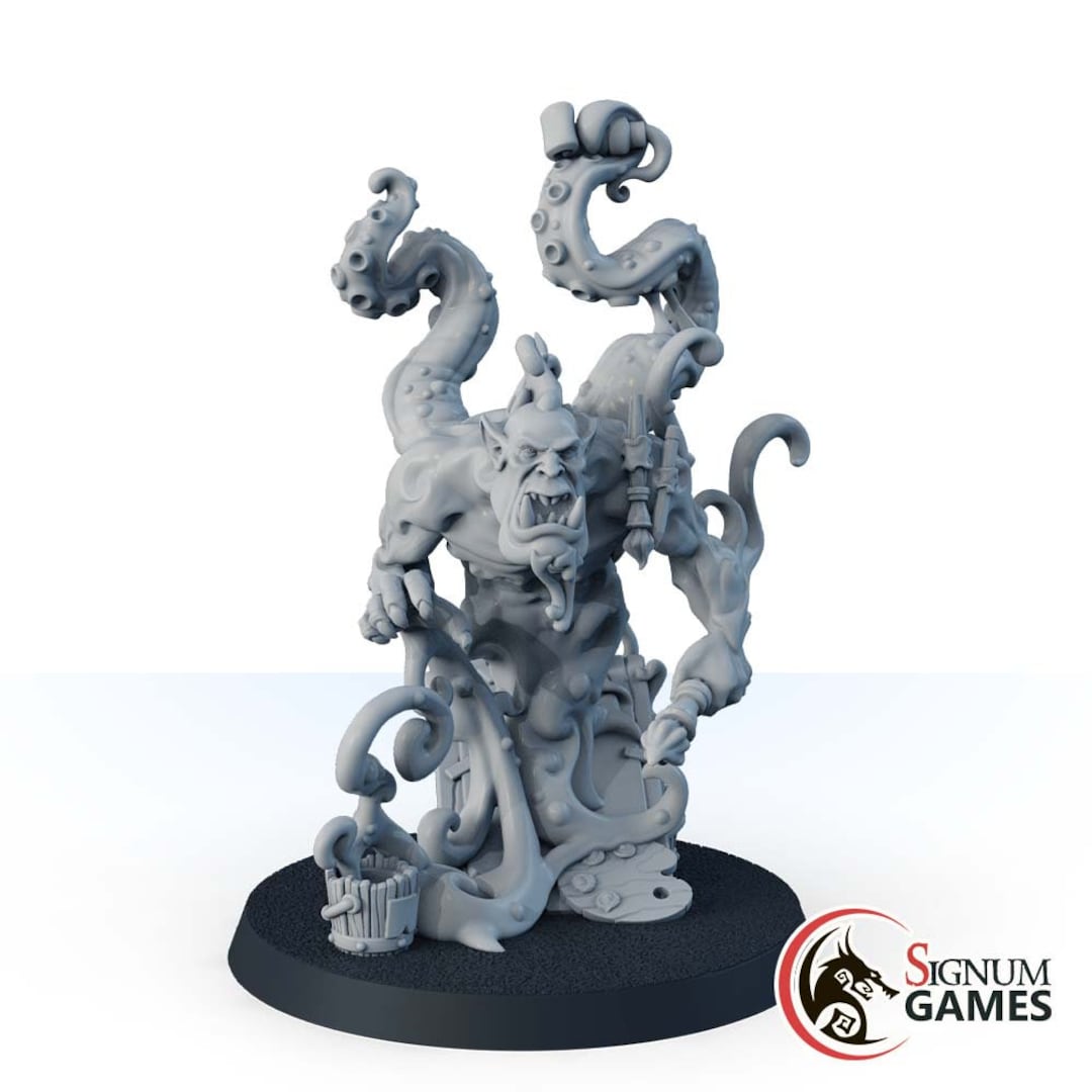 Monster Resin Tabletop Dnd Miniatures, TTRPG Miniature, 32mm Miniature ...