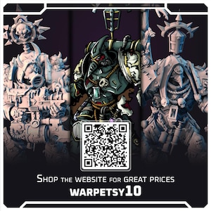 Grimdark Nemesis Battle Tank Turret With Gatling Cannons, 3D Printed ...