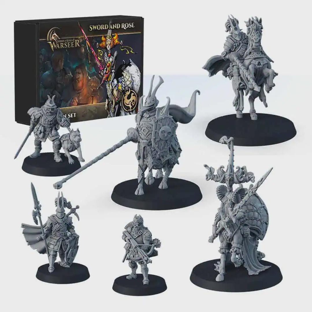 DND Miniatures Set Legends of Signum 2: Warseer Faction Box Sword and ...