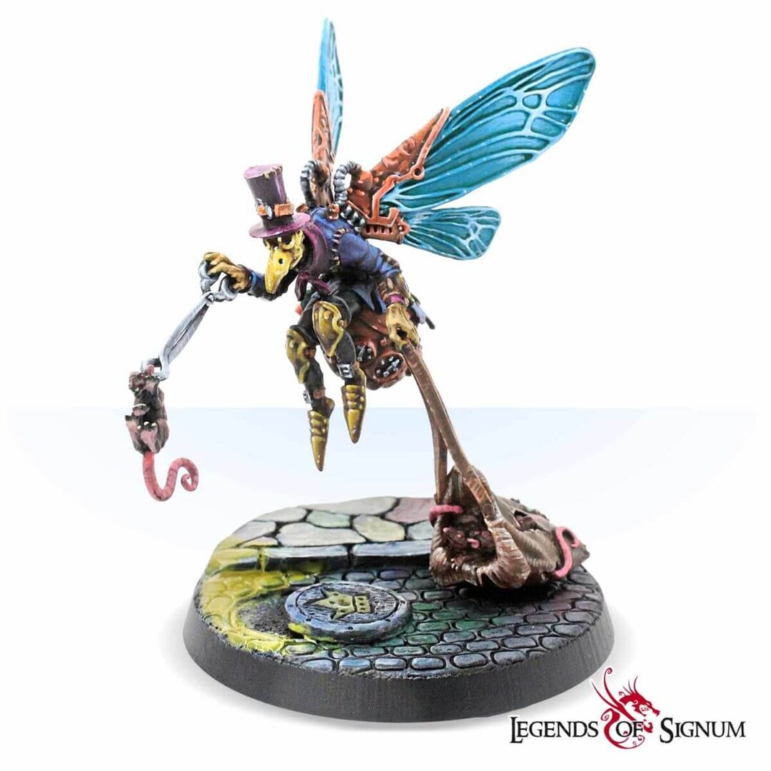 Plague Doctor Fighter Artificer Dnd Mini, 3D Printed Resin Miniatures ...