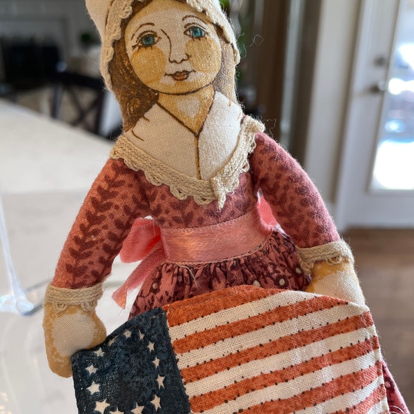 Betsy Ross Doll - Etsy