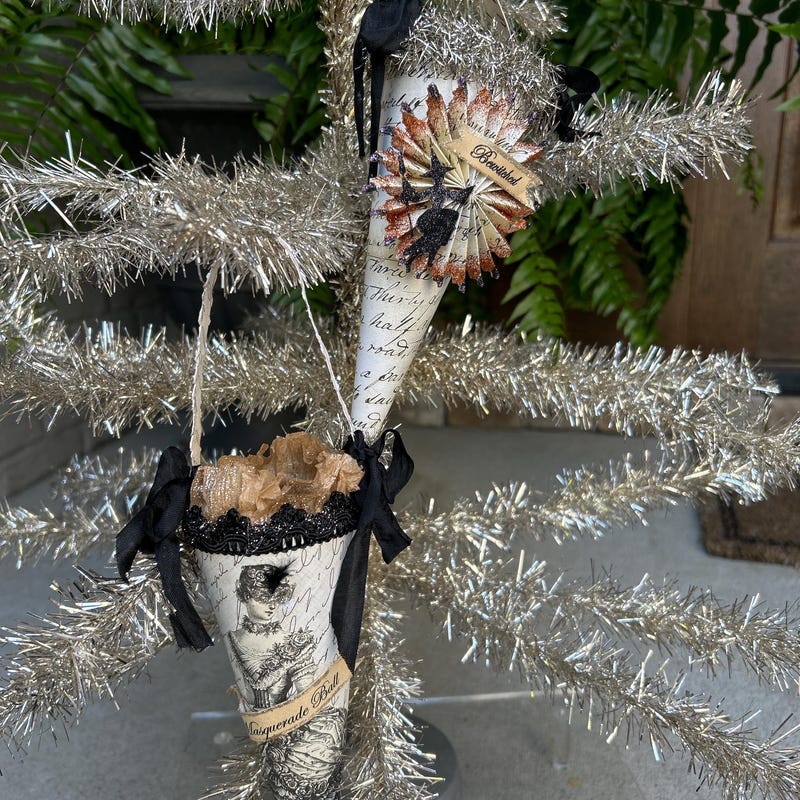 Victorian Paper Cone - Etsy