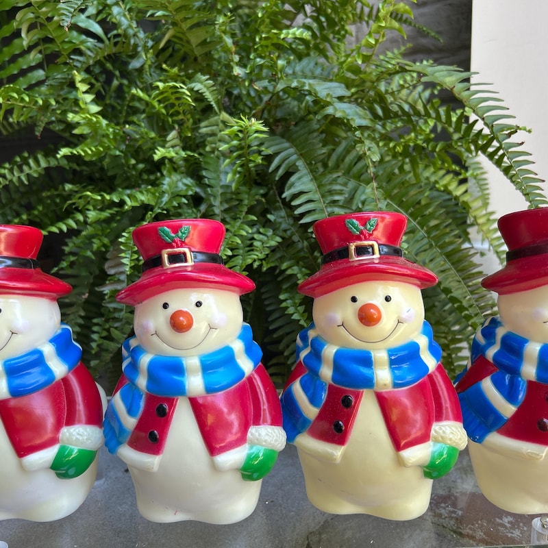 Blow Mold Snowman - Etsy