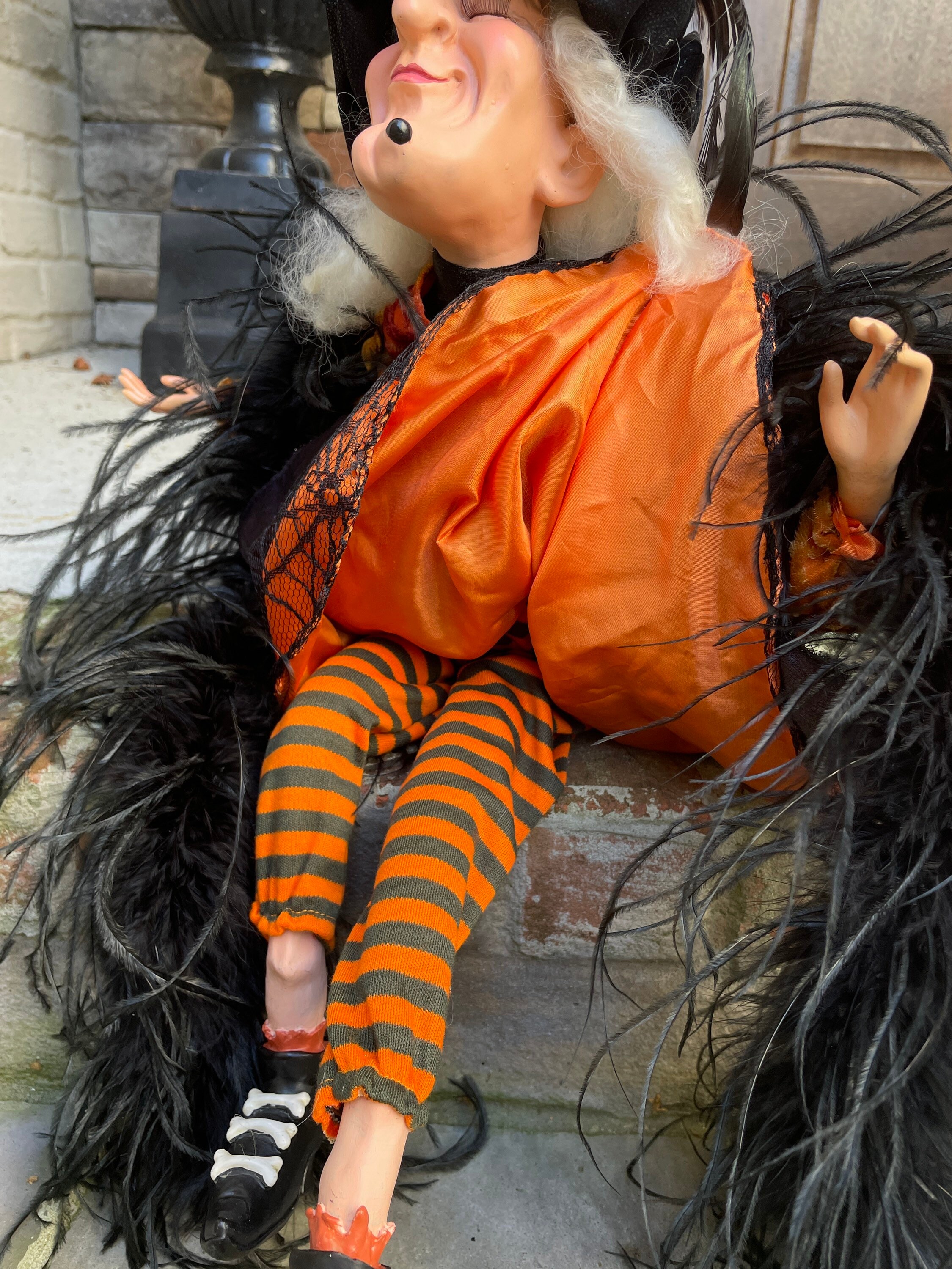 Whimsical Witch Doll Figurine zelda Halloween - Etsy